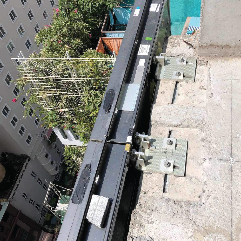 Halfen HZA Channels Secures the Hilton Saigon Facade